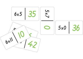 Dominoes Multiplication 5 & 6 - MTA Catalogue