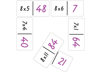 Dominoes Multiplication 7 & 8 - MTA Catalogue
