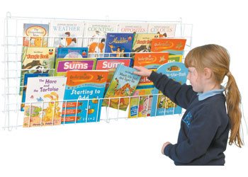 Horizontal Wall Book Rack - MTA Catalogue
