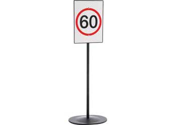 Speed limit Sign 60kph – 24cm Diameter on Stand - MTA Catalogue