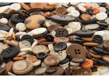 Bulk Natural Coloured Buttons – 600g Tub - MTA Catalogue