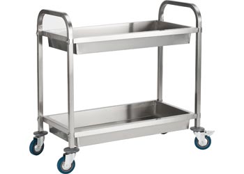 Multi-Purpose Stainless Steel Collage Trolley - MTA Catalogue