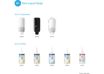 Tork Mild Liquid Soap 1L S1 – Pack of 6 - MTA Catalogue