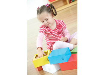 Rainbow Talking Boxes 6 Set Light Activated - MTA Catalogue