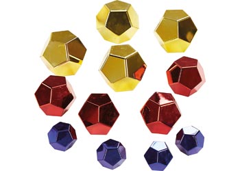 Lightweight Colourful Metallic Blocks – 12 pieces - MTA Catalogue