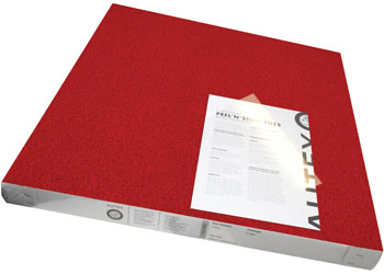 Peel N Stick Pinboard/ Acoustic Red Pk 6 - MTA Catalogue