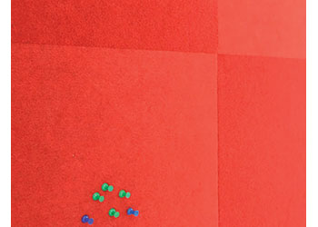 Peel N Stick Pinboard/ Acoustic Red Pk 6 - MTA Catalogue