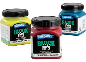 Derivan Block Printing Ink Pack - MTA Catalogue