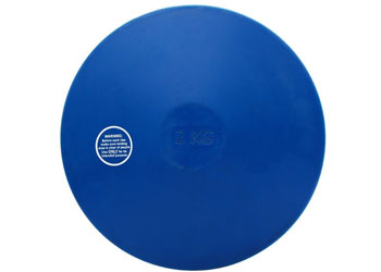 Rubber Discus 2kg - MTA Catalogue