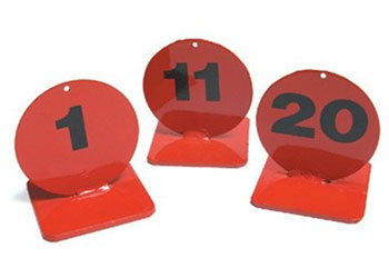 Athletics Field Marker Set 1-20 - MTA Catalogue