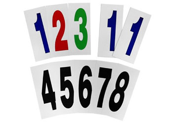 NYDA Place Numbers Set of 3 1st-8th - MTA Catalogue