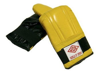 WOS Gym Gear Pro Curved Bag Mitts Small - MTA Catalogue