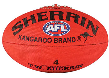 Sherrin Synthetic Size 4 Red - MTA Catalogue