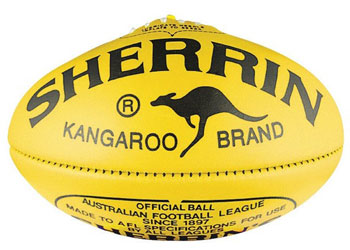 Sherrin KB Size 5 Yellow Veg Tan - MTA Catalogue