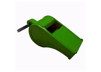 WOS Plastic Whistle Green - MTA Catalogue