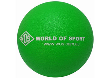 WOS Density Foam Ball 9cm Green - MTA Catalogue