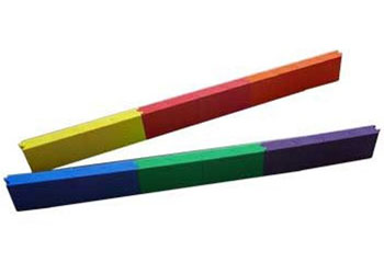 Straight PVC Balance Beam 12 Sections - MTA Catalogue