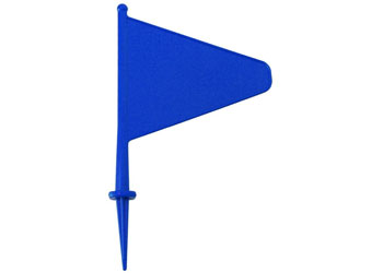 Boundary Flag Blue - MTA Catalogue