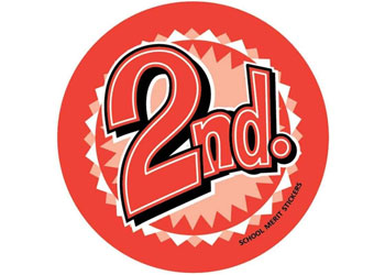 65mm Place Stickers – Second x80 - MTA Catalogue