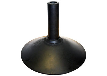 Heavy Rubber Agility Pole Base - MTA Catalogue