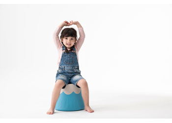 Weplay – Rocking Volcano Stool – Blue - MTA Catalogue
