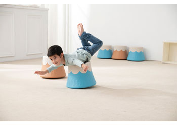 Weplay – Rocking Volcano Stool – Blue - MTA Catalogue