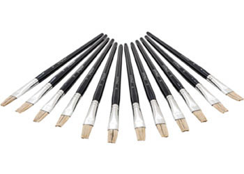 Creatistics Long Bristle No.12 Paint Brush – Pack of 12 - MTA Catalogue