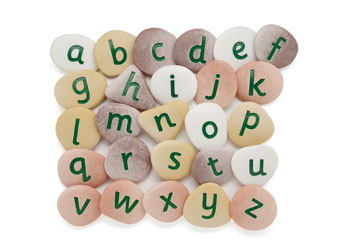 Jumbo Alphabet Pebbles - MTA Catalogue
