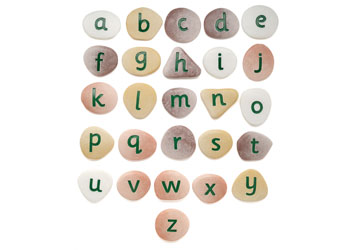 Jumbo Alphabet Pebbles - MTA Catalogue
