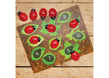 Ladybugs Early Number Cards Set - MTA Catalogue