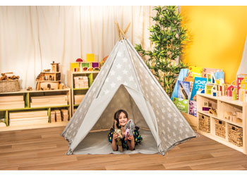 Teepee & Campfire Play Set - MTA Catalogue