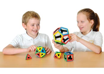 Magnetic Polydron – Basics Shape Set – 108 pieces - MTA Catalogue