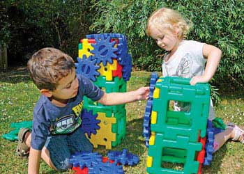 Giant Polydron Gear Set 58 Pieces - MTA Catalogue