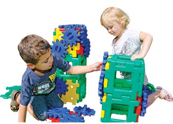 Giant Polydron Gear Set 58 Pieces - MTA Catalogue