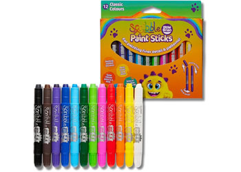 MB Catalogue: Little Brian - Scribble Paint Sticks 12 pk
