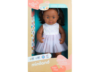 MB Catalogue: Miniland -Mf&M Baby Doll Australian Aboriginal Gir