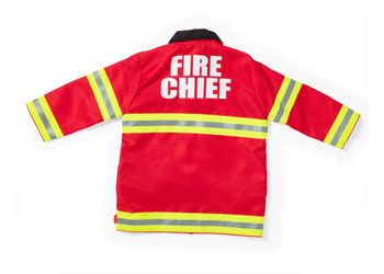 MB Catalogue: M&D - Fire Chief Costume Set - Pack of 3