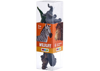 MB Catalogue: Mojo - Wildlife Figure set 6pc 2-Asst 2025