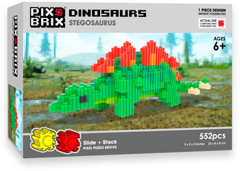 MB Catalogue: PixBrix - Dinosaurs - Stegosaurus