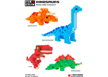 MB Catalogue: PixBrix - Dinosaurs - Stegosaurus