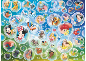 MB Catalogue: Ravensburger Disney Bubbles Puzzle 300 Pieces